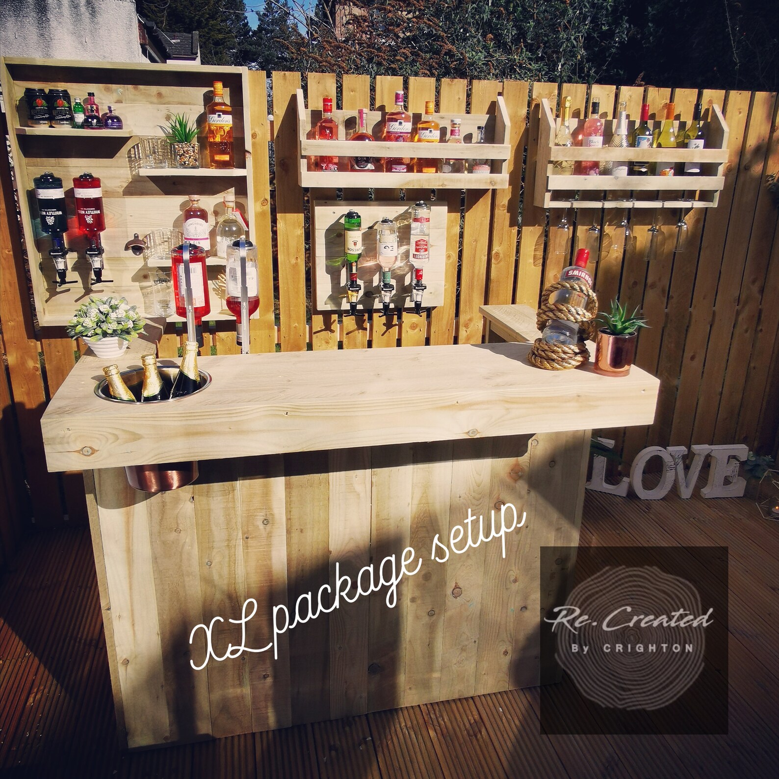 XL Bar Package: Bar All Shelving Inc. Beaumont Solo Spirit - Etsy Canada