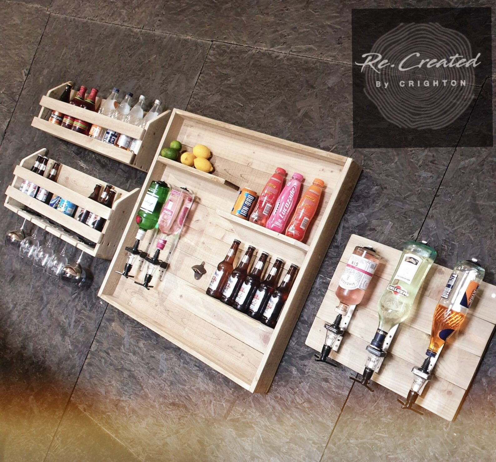 Sale XL Bar Package: Bar All Shelving Inc. Beaumont Solo Spirit Optics ...