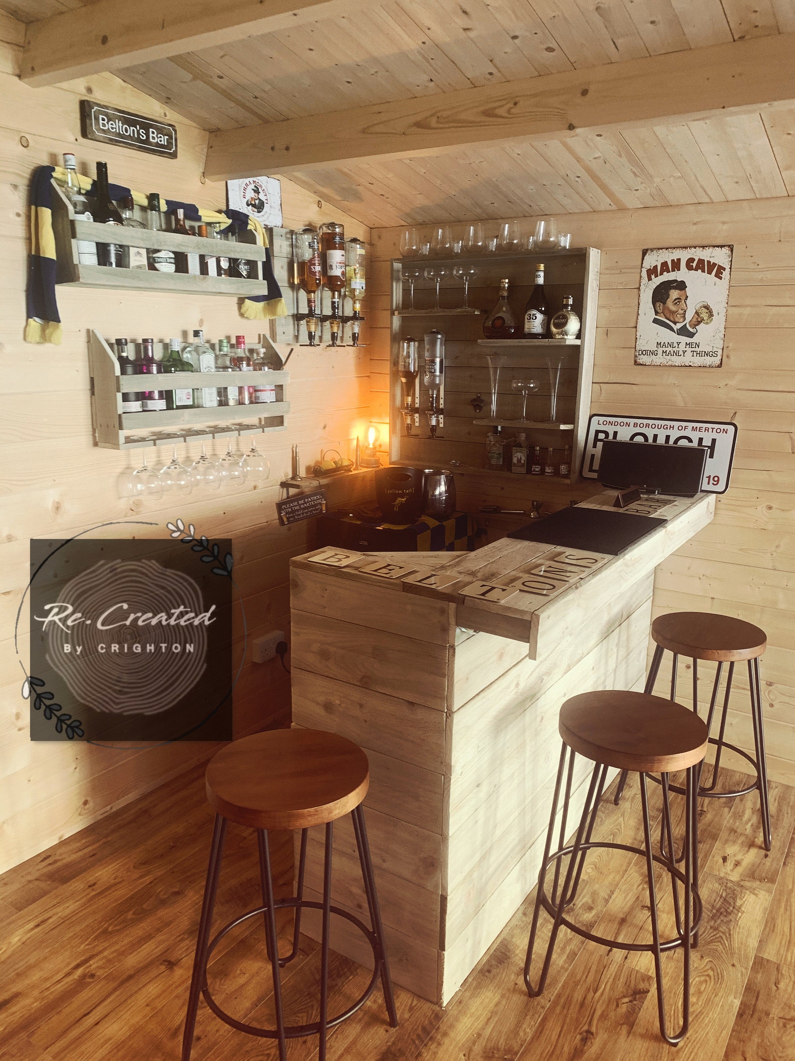 Sale XL Bar Package: Bar All Shelving Inc. Beaumont Solo Spirit Optics ...