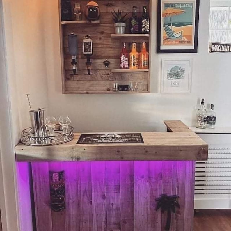 BAR PACKAGE Bar & Wall Unit Inc. Beaumont Spirit Optics and - Etsy UK