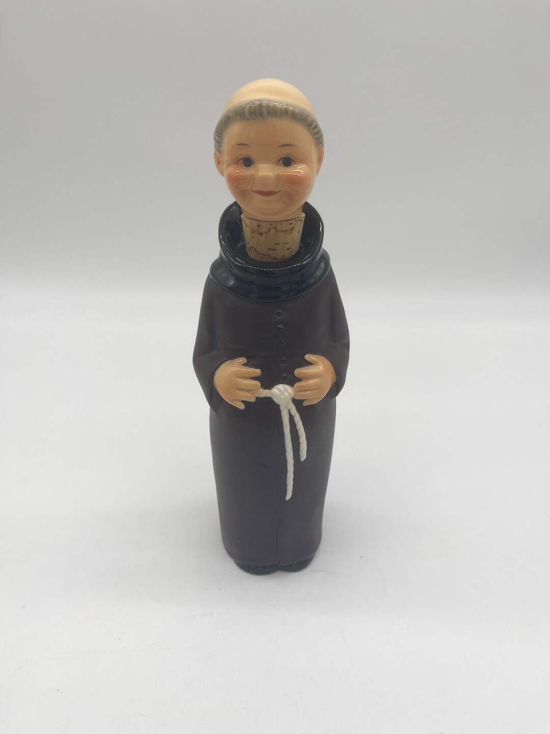 Goebel Friar Tuck Monk Decanter W / Cork Stopper Vintage West Germany ...