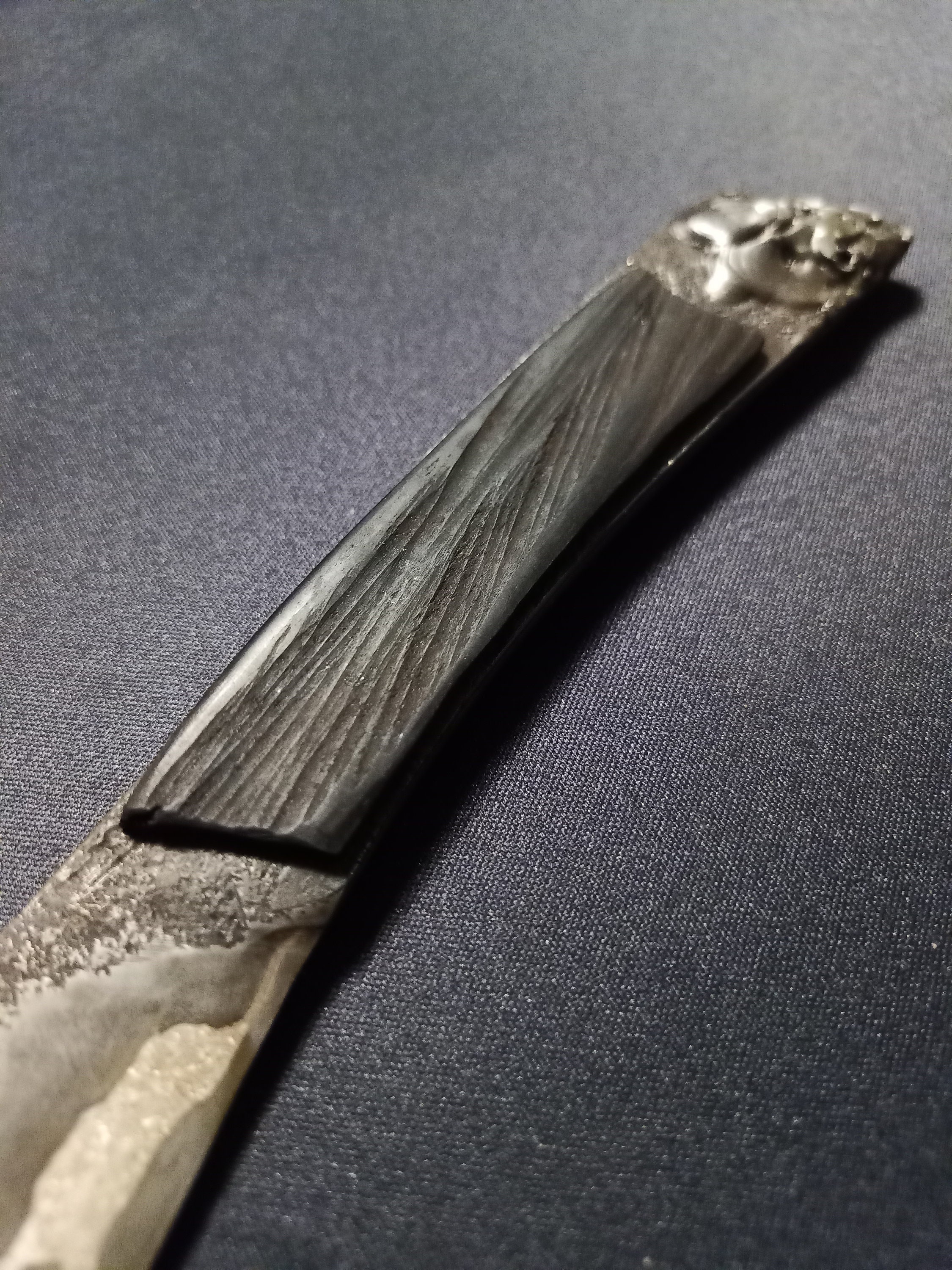 Witch's Knife, Hand Forged Knife, Sandwich Steel, San Mai, Damascus - Etsy