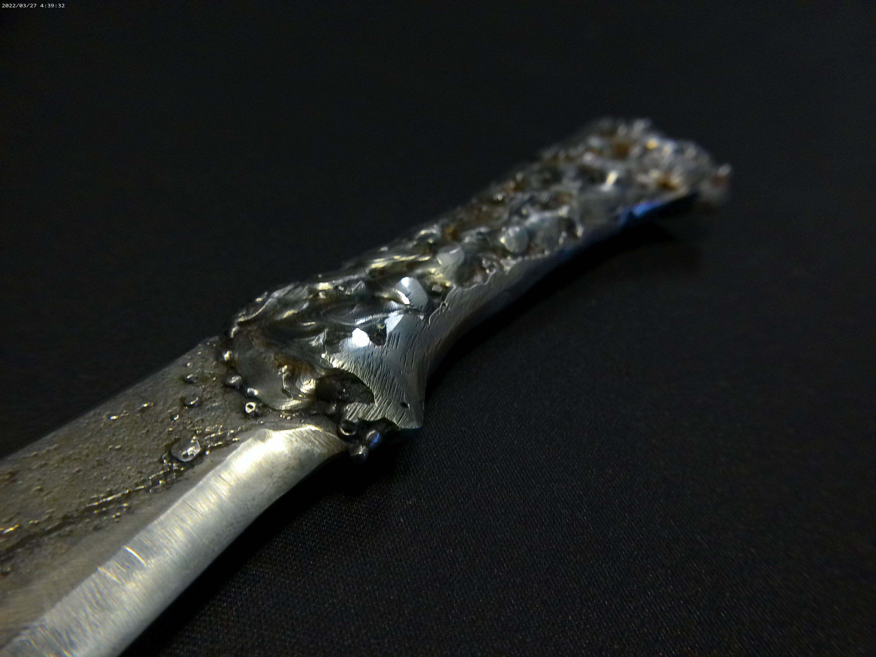 The Volcano, Accessory for Halloween Raw Knife Without Handle of French ...