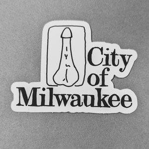 City of Milwaukee Logo Parody Sticker - Etsy