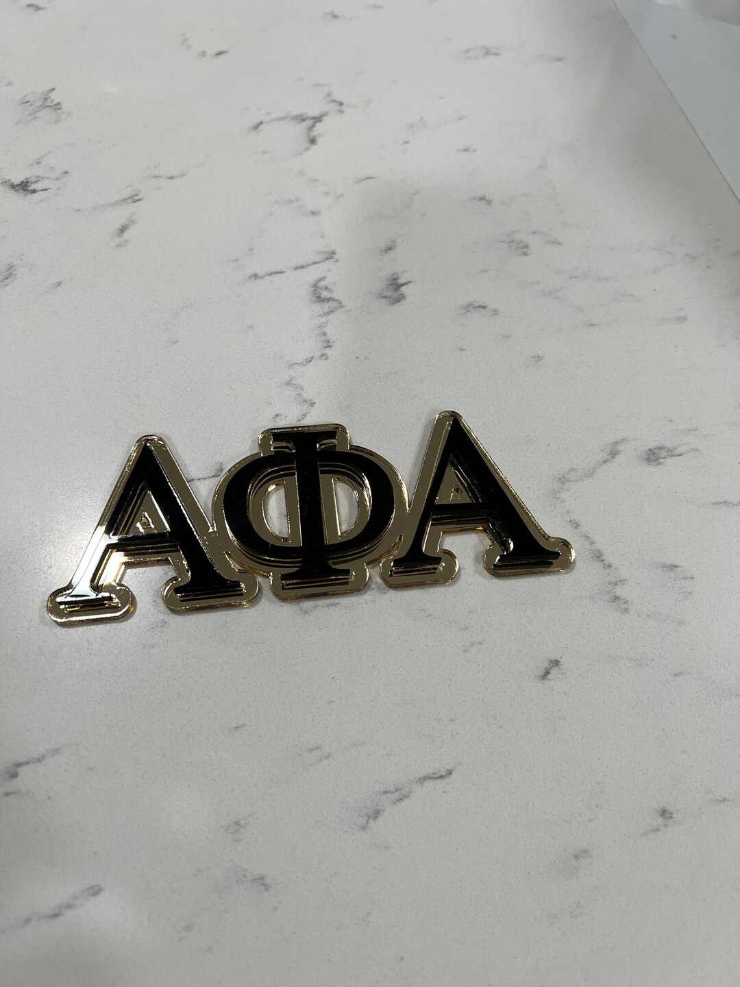 Alpha Phi Alpha Acrylic Cake Topper - Etsy