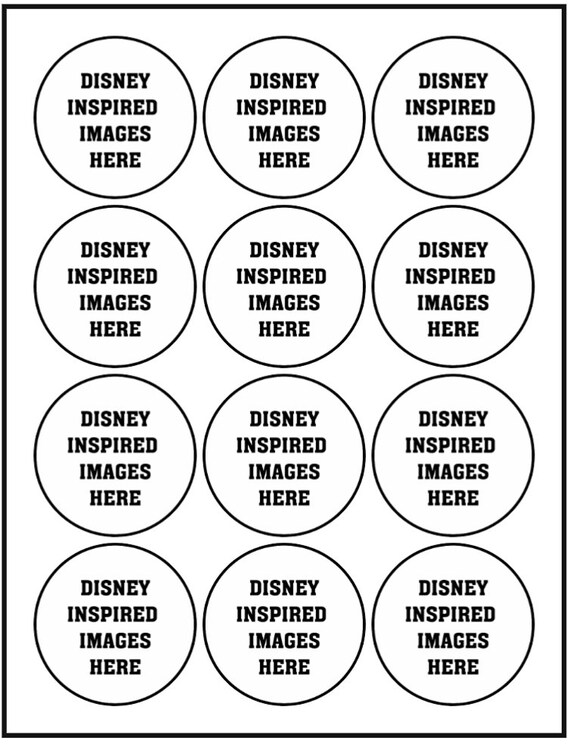 Disney Inspired Edible Images - Etsy