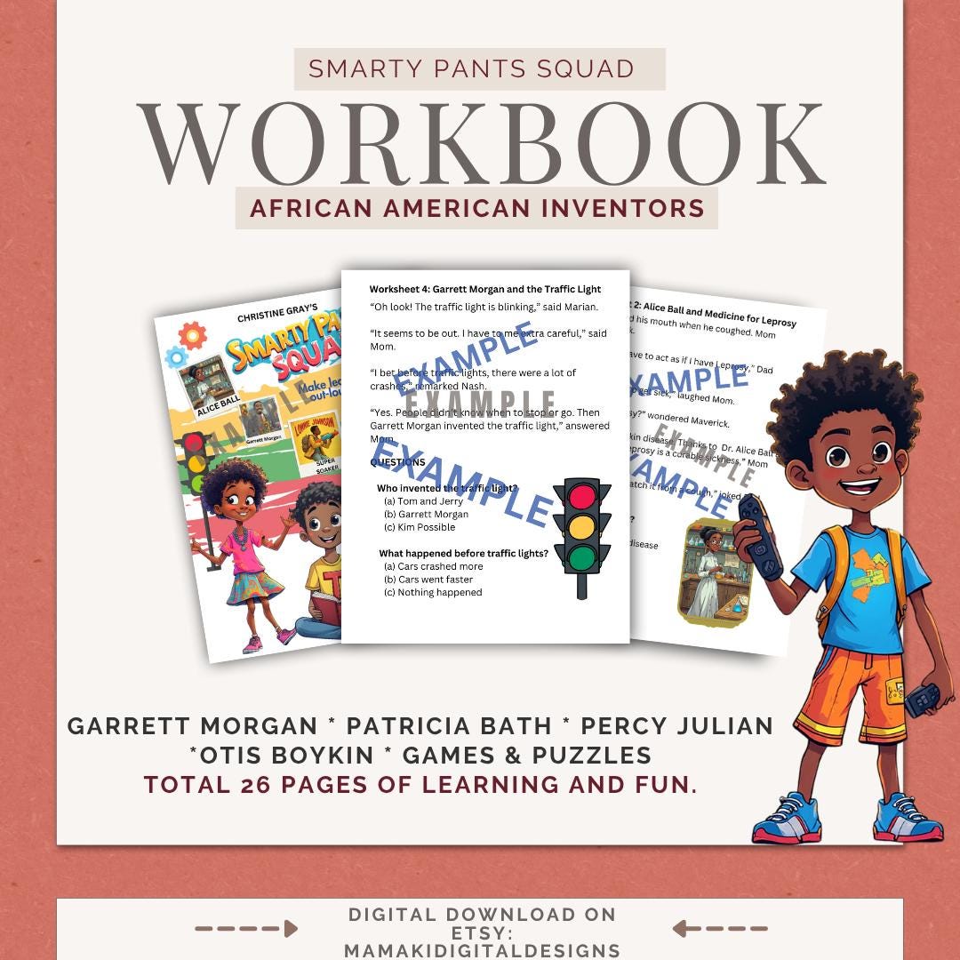 1st- 3rd Grade Inventors Worksheets, Reading Comprehension Worksheets ...