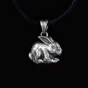 The Rabbit Pendant - Etsy