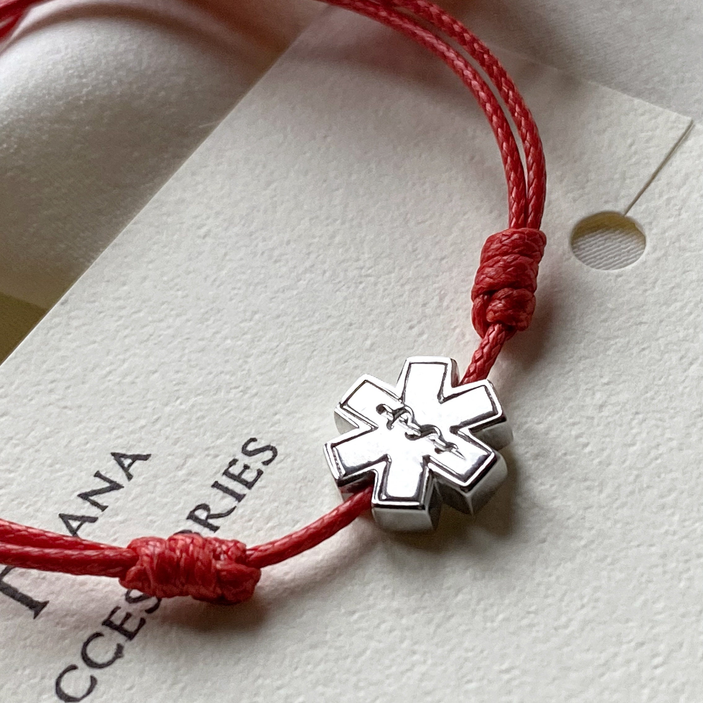 Medical Bracelet . Sterling Silver 925. - Etsy