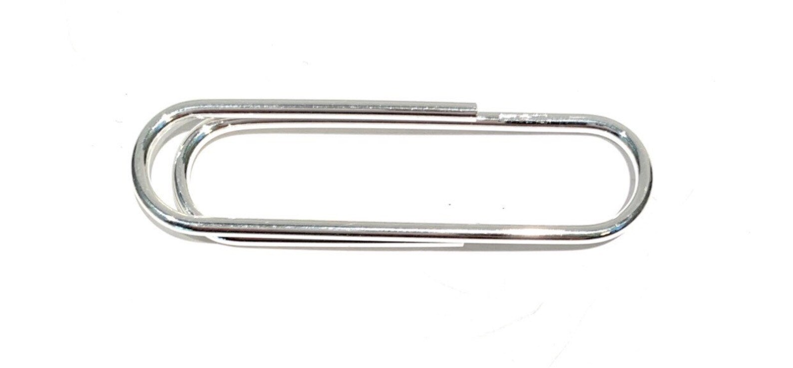 Minimalist Money Clip in Sterling Silver, Paperclip Money Clip, Dollar ...