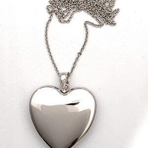 4 Picture Heart Locket Necklace Sterling Silver Multiphoto Locket ...