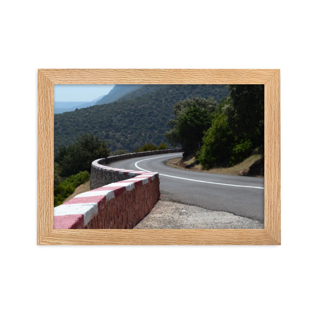 Afourer Atlas Mountain Road Morocco Maroc Photography Print Home Decor ...