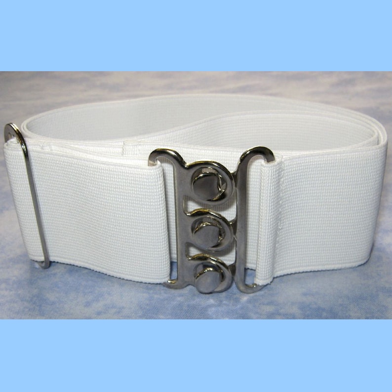 Nurses Belt Quality Elastic UK Made Black White Navy Hospital Blue ...