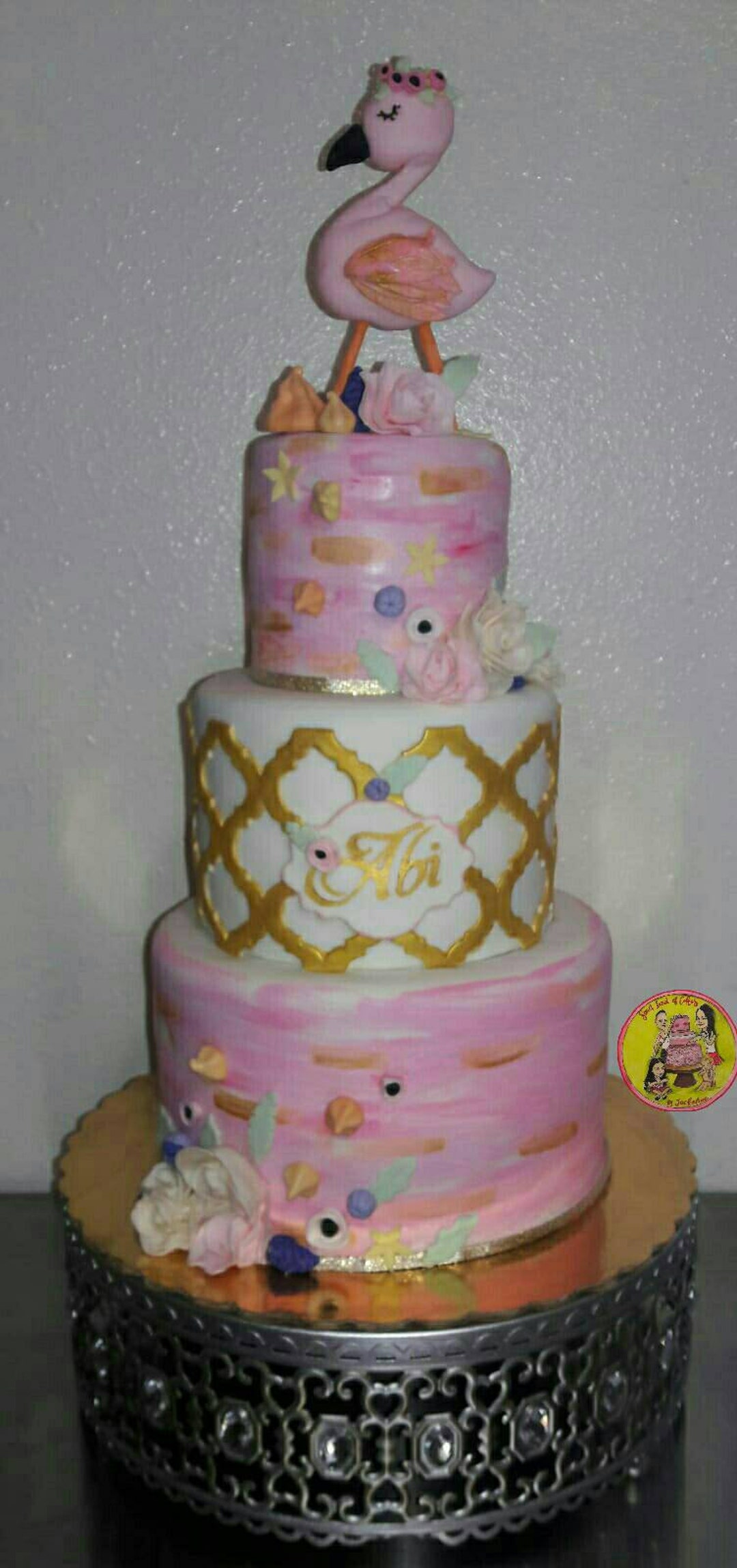 Flamingo Cake Topper, Flamingo Cake Decorations, Flamingo Fondant - Etsy