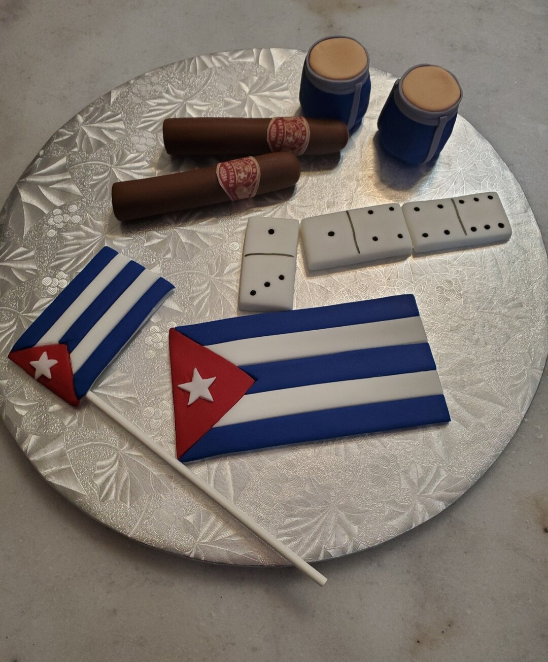 Cuban Cake Topper Cuba Cake Topper Fondant - Etsy