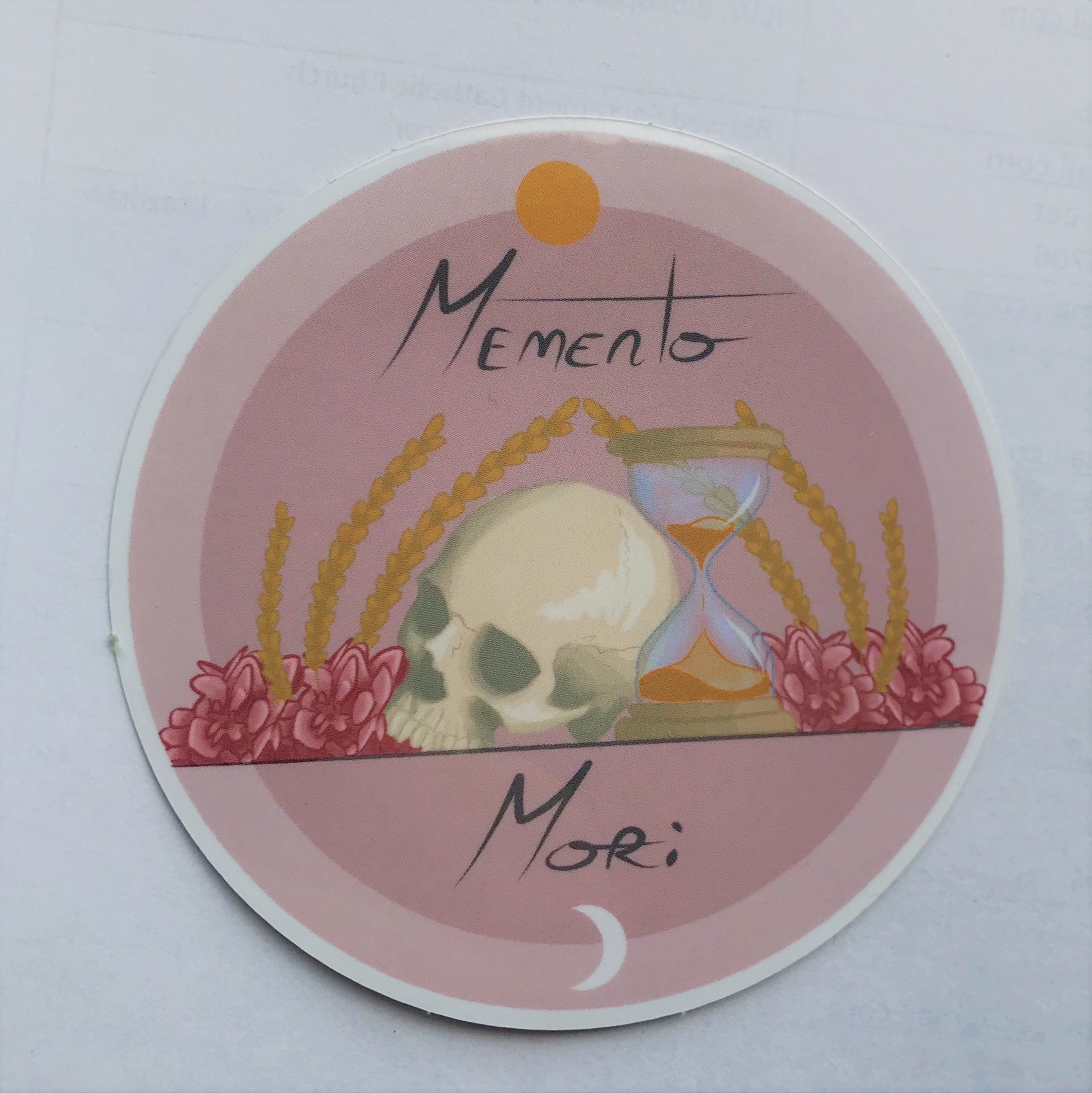 Memento Mori Sticker - Etsy