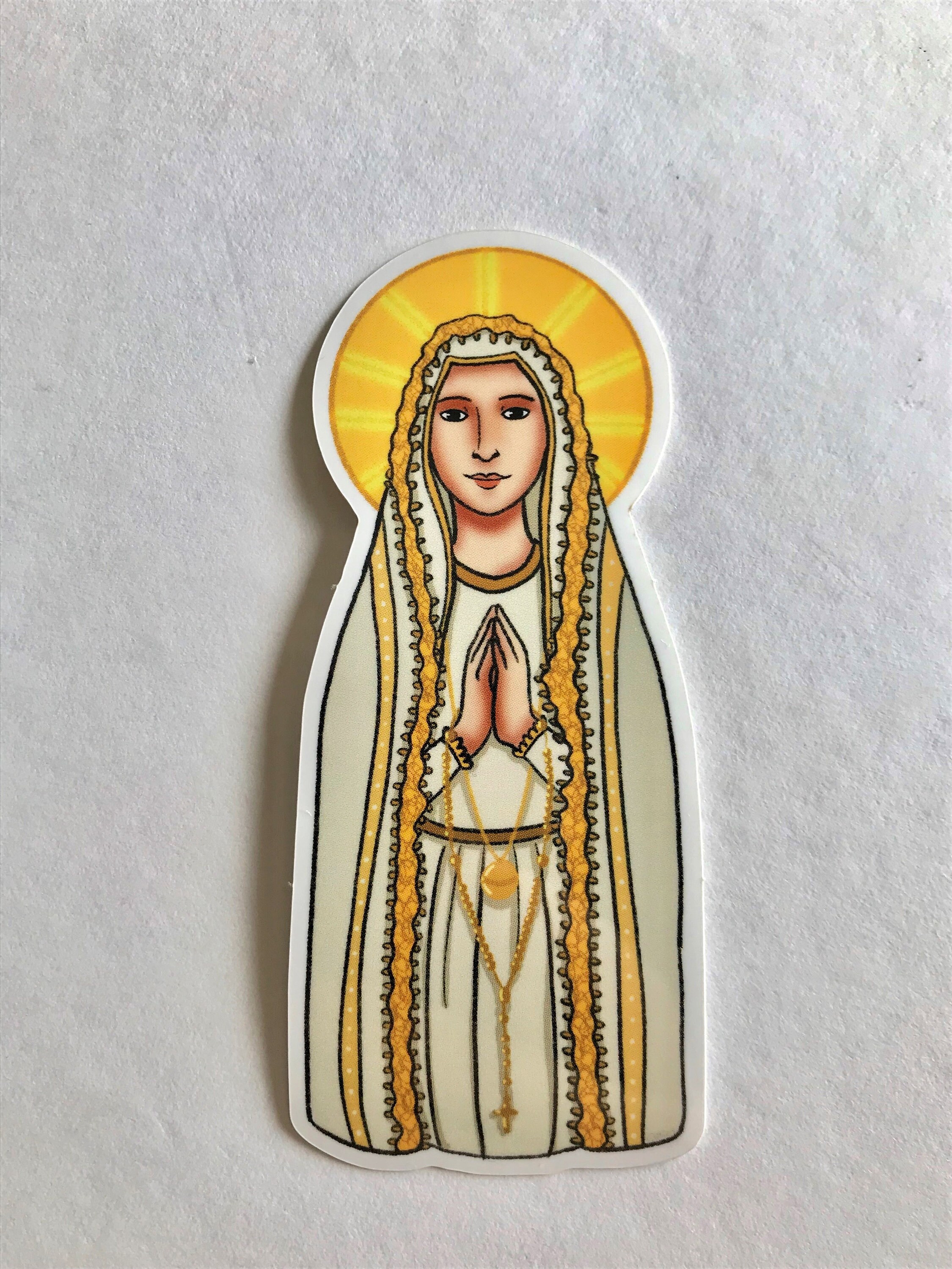 Our Lady of Fatima Sticker - Etsy Australia