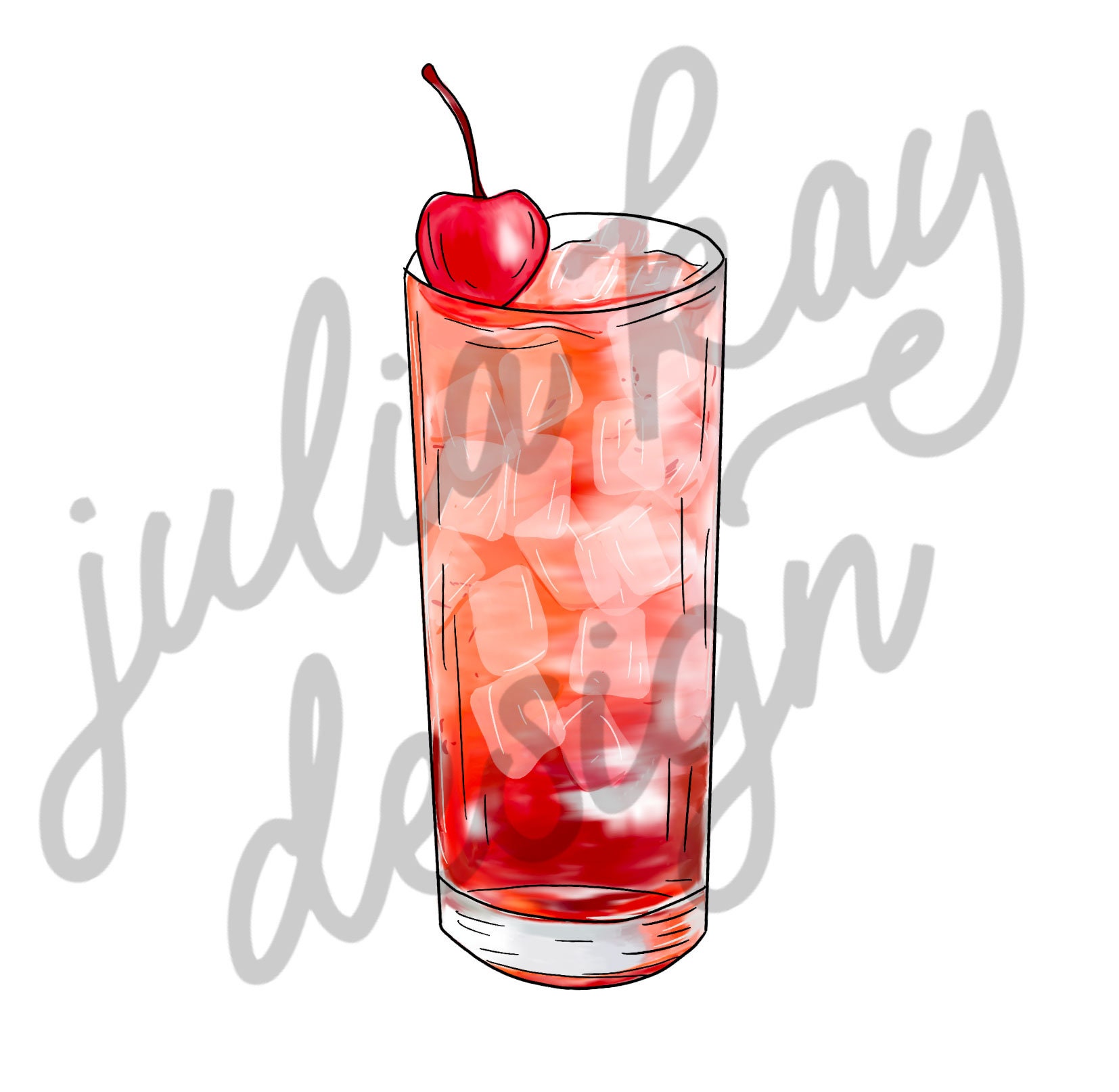 Shirley Temple Drink Digital Download, Wedding Drink, Wedding Bar Sign ...