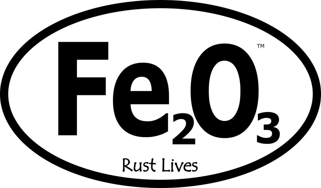 Fe2o3 Rust Lives Stickers - Etsy
