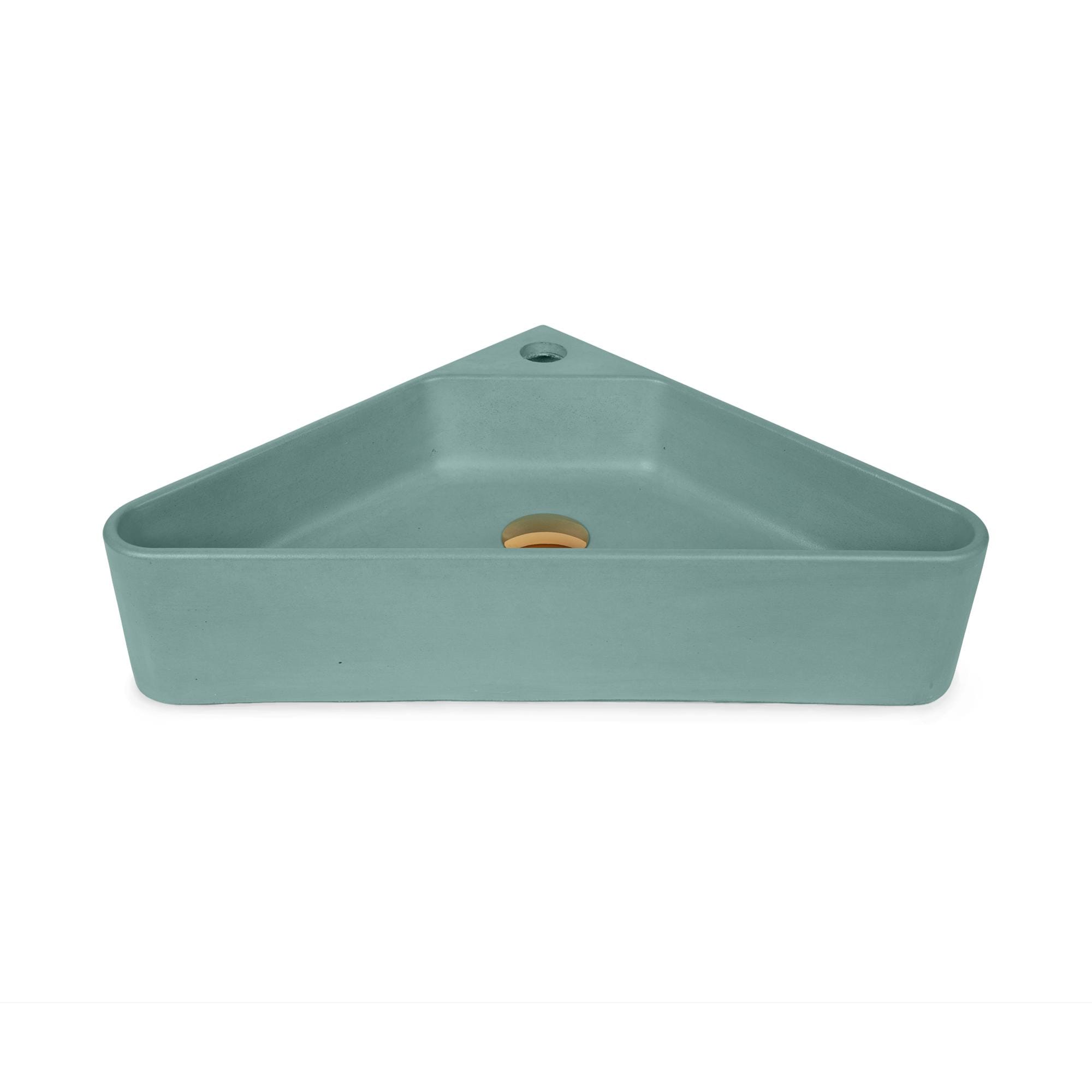Handmade Concrete Corner Sink: Modern Triangle Washbasin Tampa - Etsy