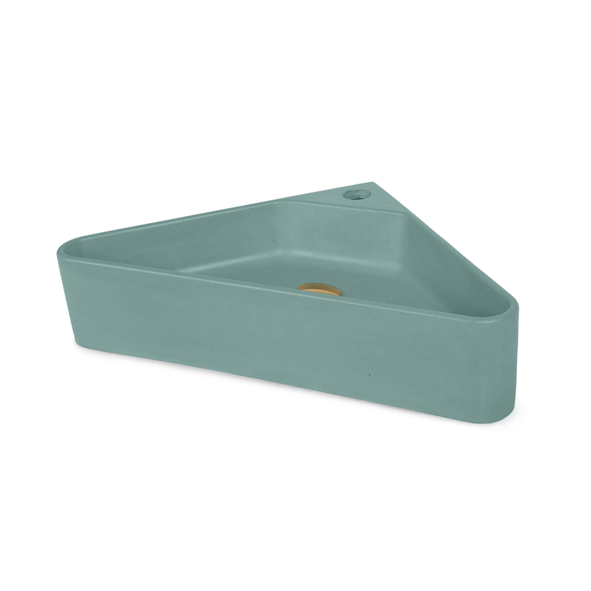 Handmade Concrete Corner Sink: Modern Triangle Washbasin Tampa - Etsy