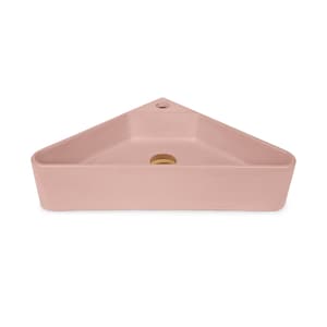 Handmade Concrete Corner Sink: Modern Triangle Washbasin Tampa - Etsy