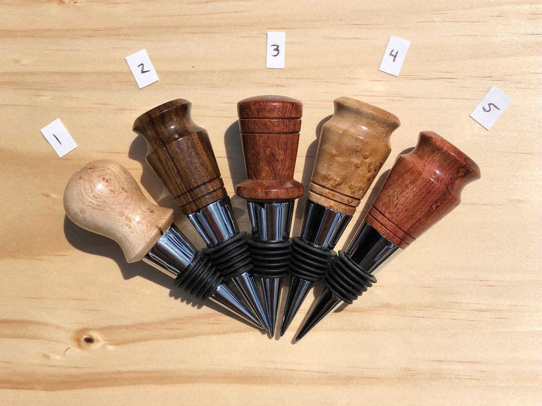 Wooden Bottle Stopper - Etsy