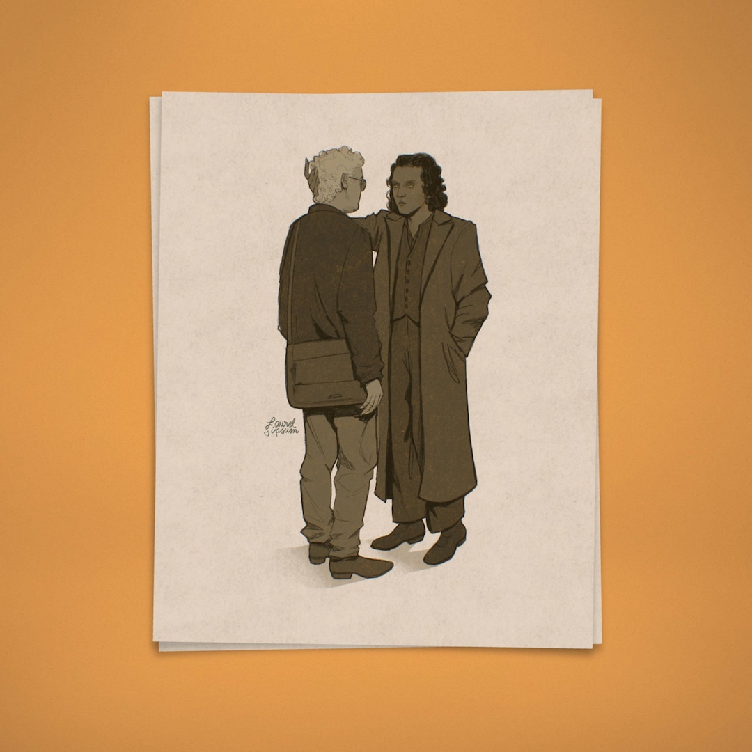 Devil's Minion Armand and Daniel IWTV Print - Etsy