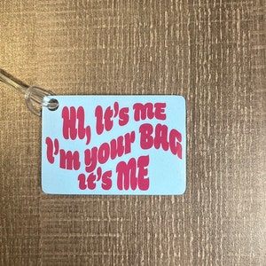 Taylor Swift Luggage Tag, Eras Tour Luggage Tag, Taylor Bag Tag ...