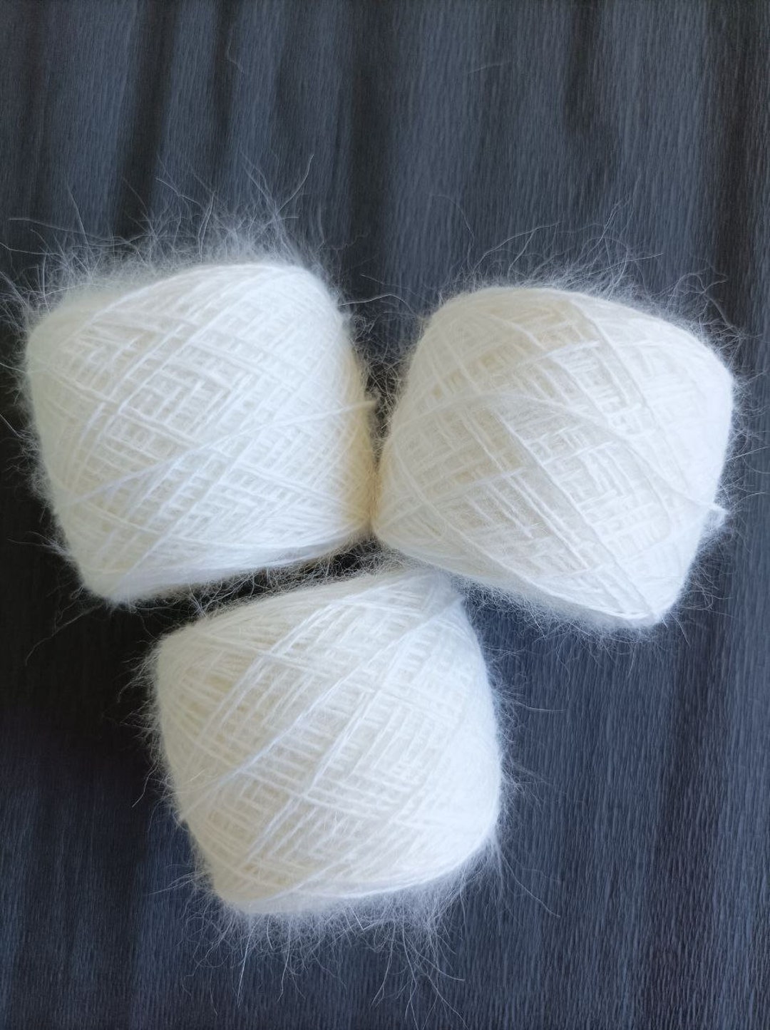 Angora Yarn White Skein 25 Gram - Etsy