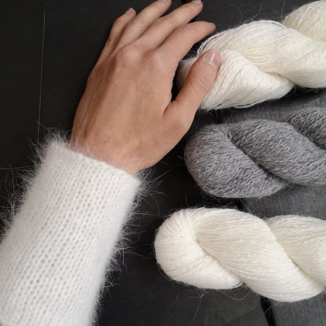 Angora Yarn, 90% Angora Yarn, Bunny Yarn, 350 M 50 Gram - Etsy