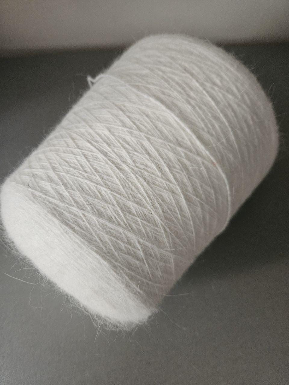 White Winter Cozy Angora Yarn 100 Gram Skein - Etsy