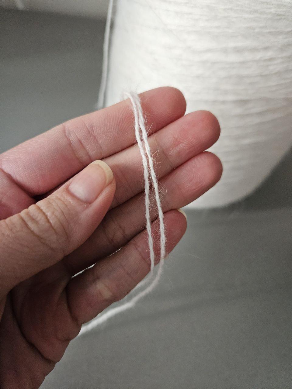 White Winter Cozy Angora Yarn 100 Gram Skein - Etsy