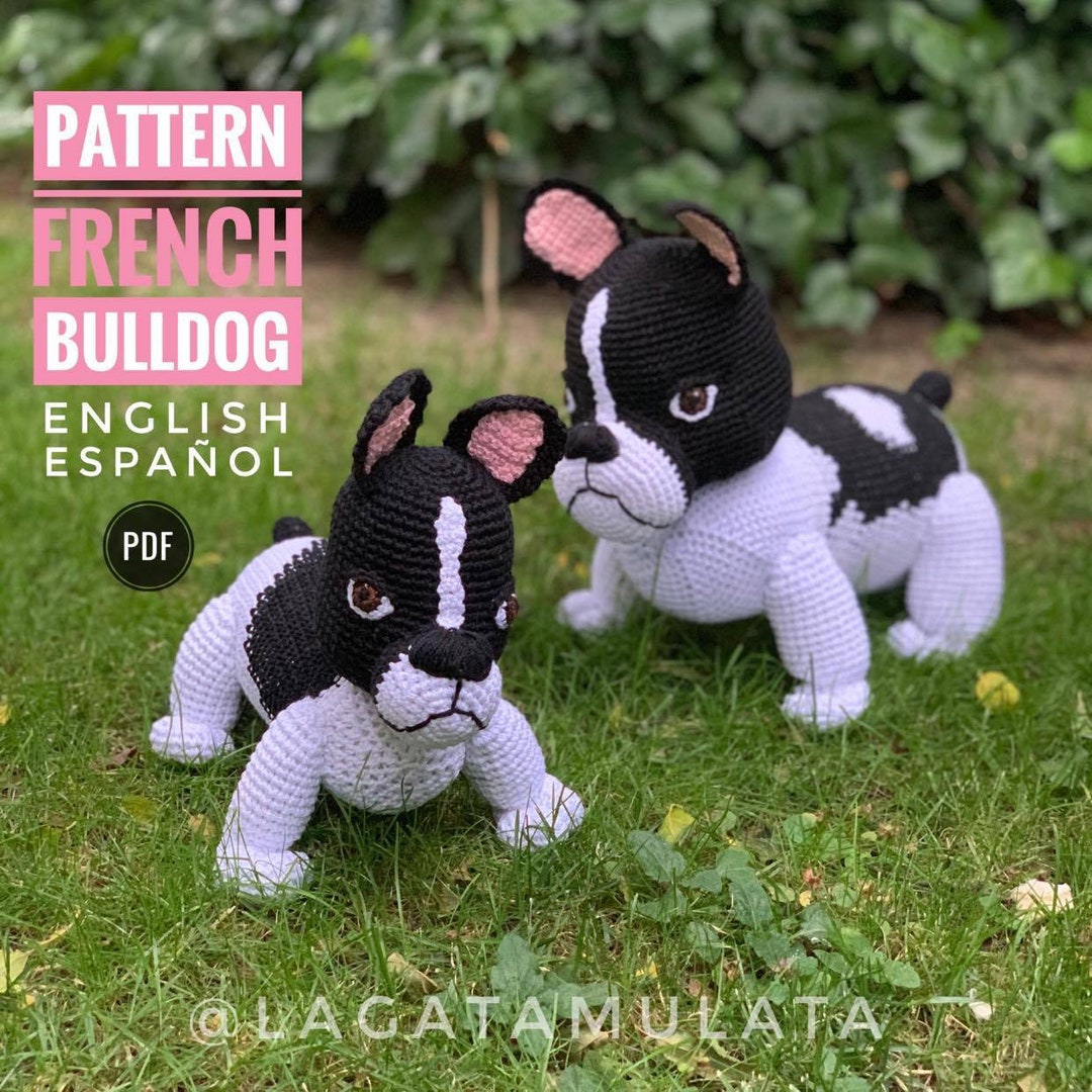 French Bulldog Amigurumi Crochet Pattern Pdf - Etsy
