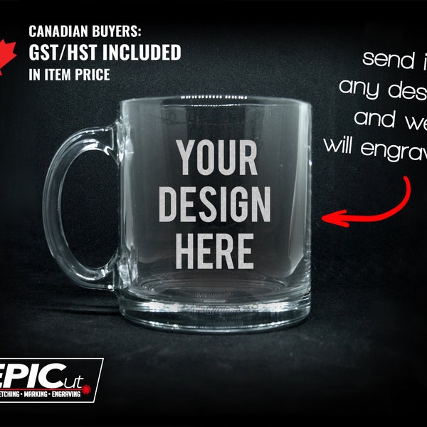 Engraved Glass Mugs - Etsy