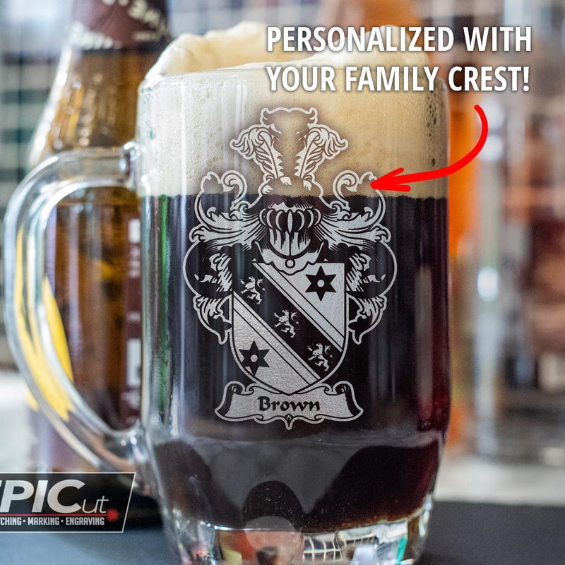 Heraldry Arms on Glass - Etsy