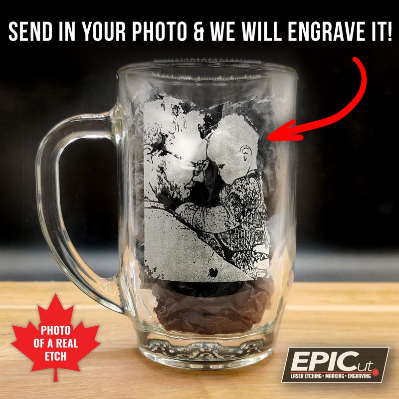 Custom Laser Engrave Beer Mug - Etsy