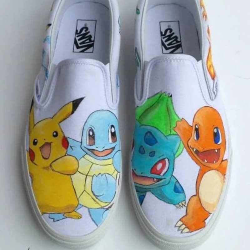 Pokemons Nike Shoes - Etsy