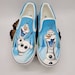 Custom Hand Painted Frozen Olaf Shoes - Etsy