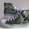 Transformers and Decepticon Custom Hand Painted Shoes - Etsy