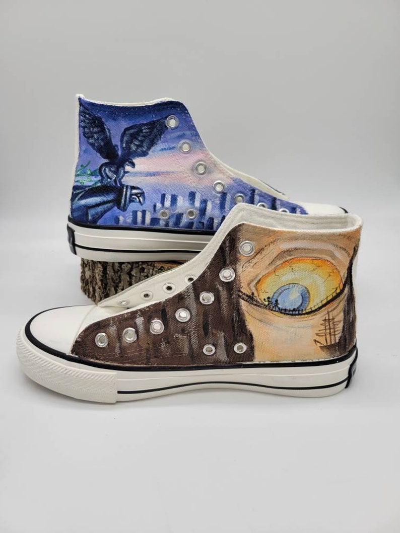 Percy Jackson Custom Hand Painted Shoes - Etsy