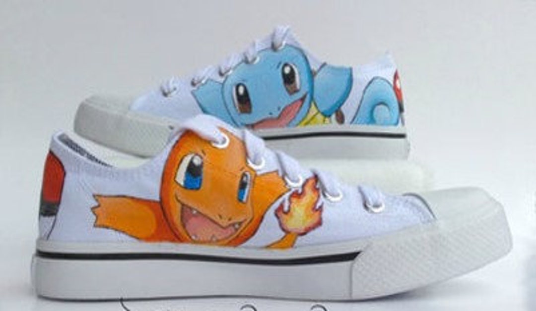 Custom Hand Painted Pokemon Pikachu, Squirtle, Bulbasaur, and ...