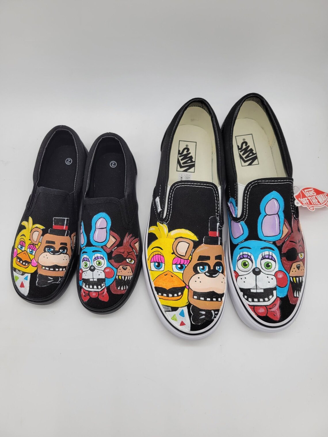 Custom Hand Painted Five Nights at Freddy's Shoes - Etsy