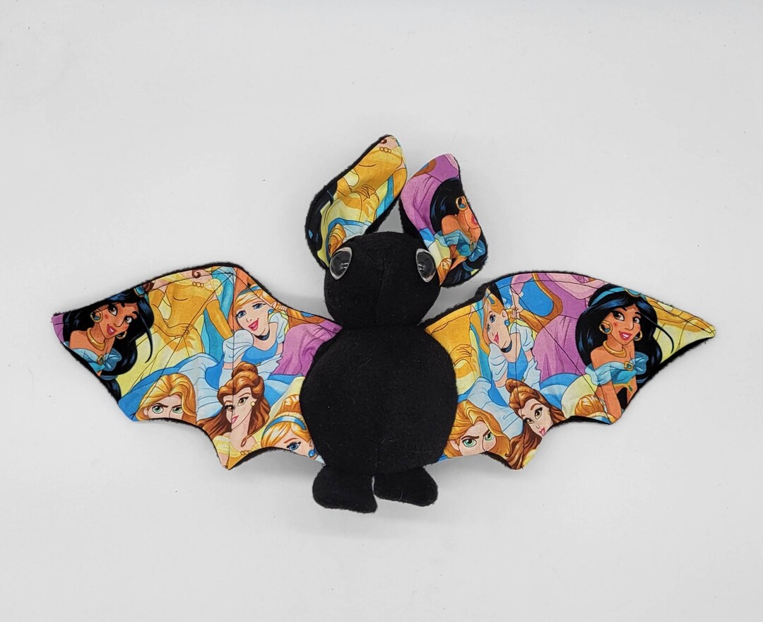 Princess Black Bat Stuffed Animal, Collectable Decorative Bat Plushie ...