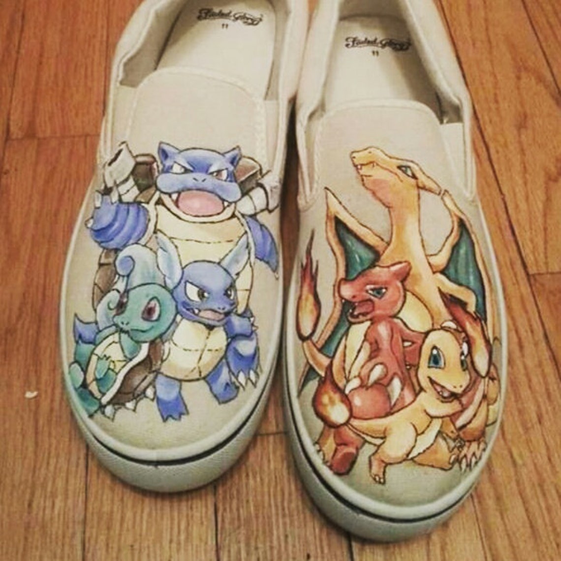 Custom Hand Painted Pokemon Shoes - Etsy