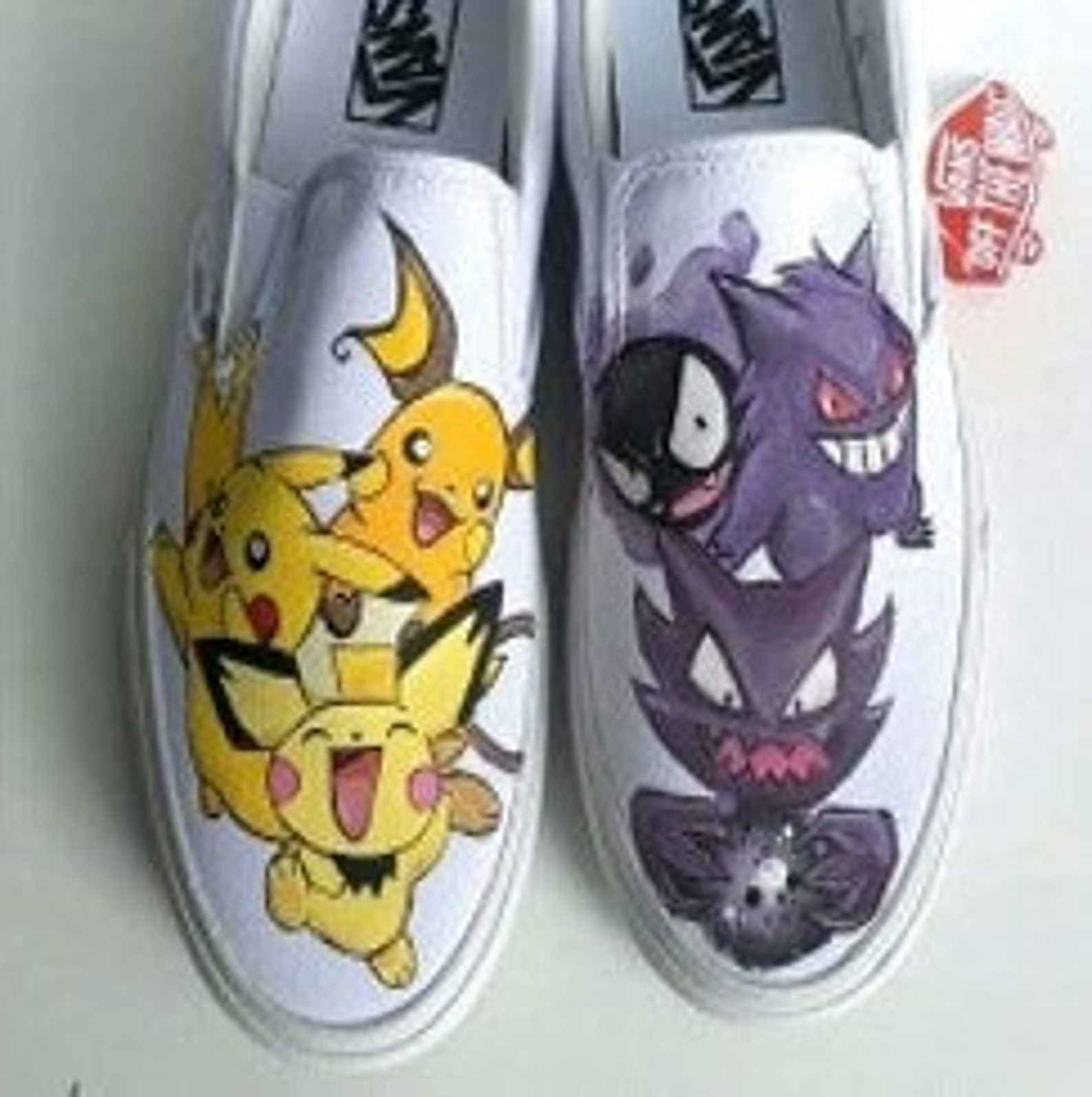 Custom Hand Painted Pokemon Shoes - Etsy