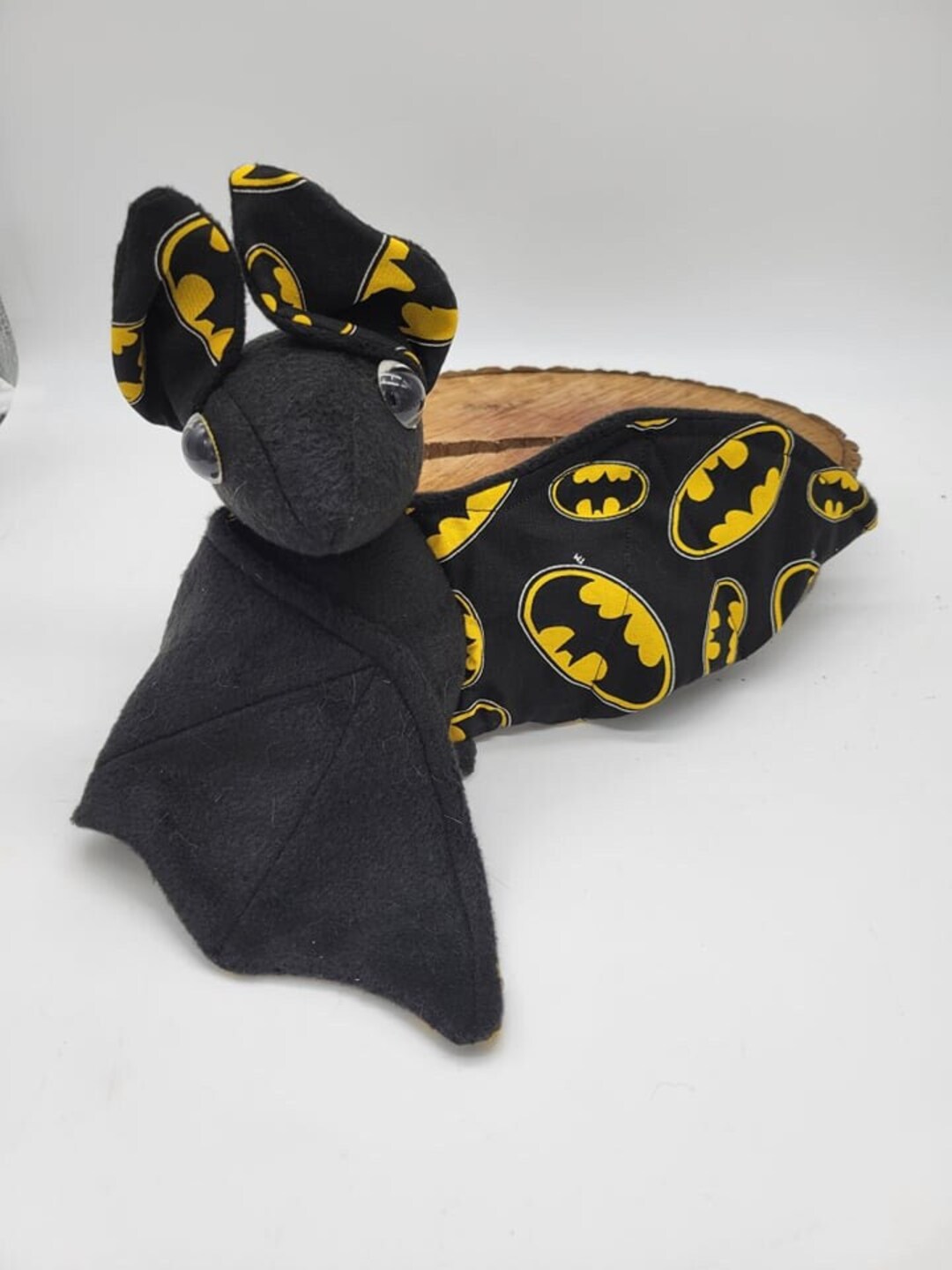 Batman Comic Black Bat Stuffed Animal, Collectable Decorative Bat ...