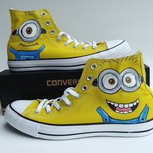 Classic Custom Cartoon Painted Vans,custom Sneakers,custom Shoes,hand ...