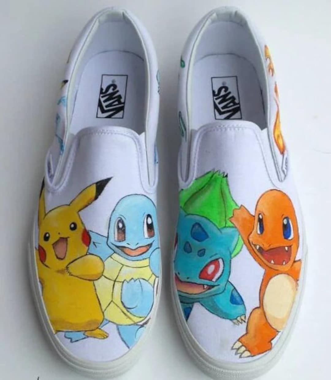 Custom Hand Painted Pokemon Shoes - Etsy