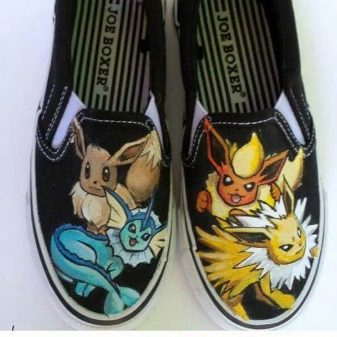 Custom Hand Painted Pokemon Shoes - Etsy